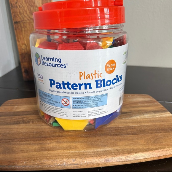 Learning Resources | Toys | Learning Resources Plastic Pattern Blocks ...